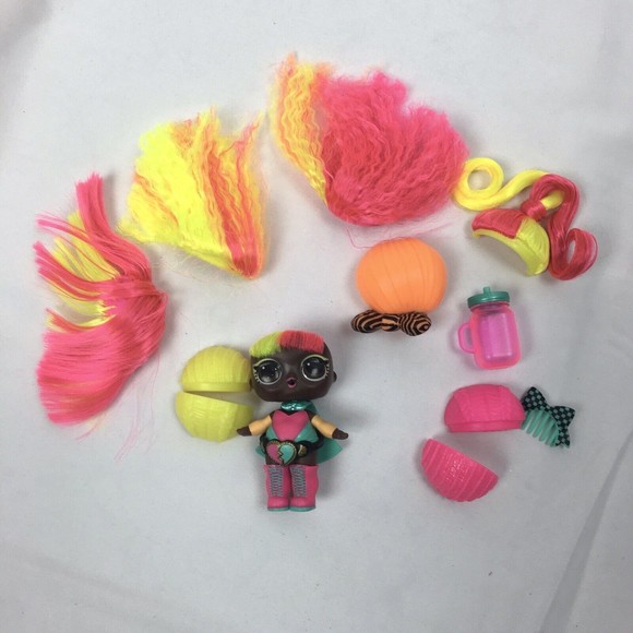 Lol | Toys | Lol Surprise Doll Hairvibes Glow Girl Girl Babe Big Sister ...